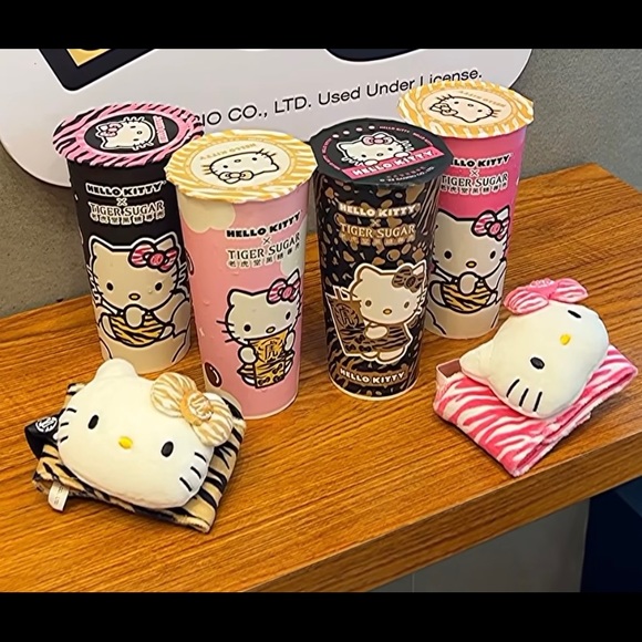Hello Kitty | Other | Tiger Sugar X Hello Kitty Pink Cup Holder | Poshmark